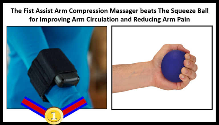 The Squeeze Ball vs the Fist Assist Arm Compression Massager for ...